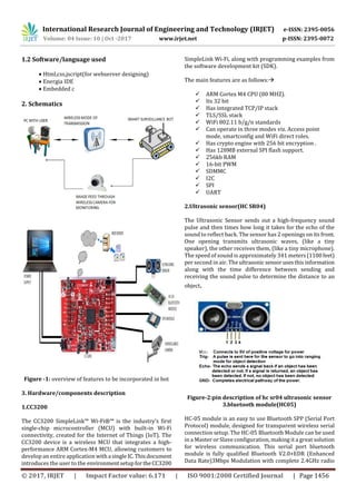 Smart Surveillance Bot with Low Power MCU | PDF