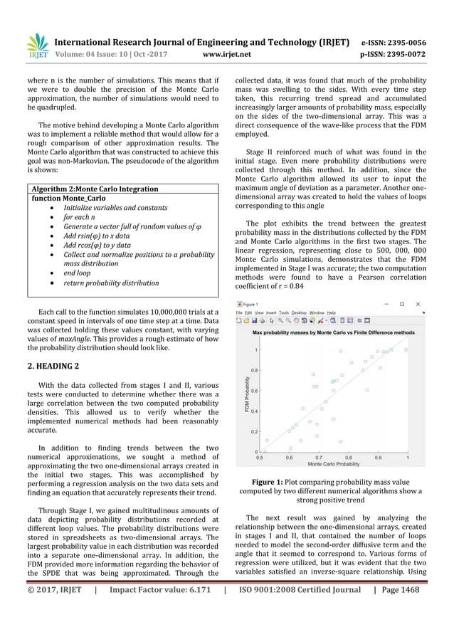 Development Optimization And Analysis Of Cellular Automaton Algorithms To Solve Stochastic