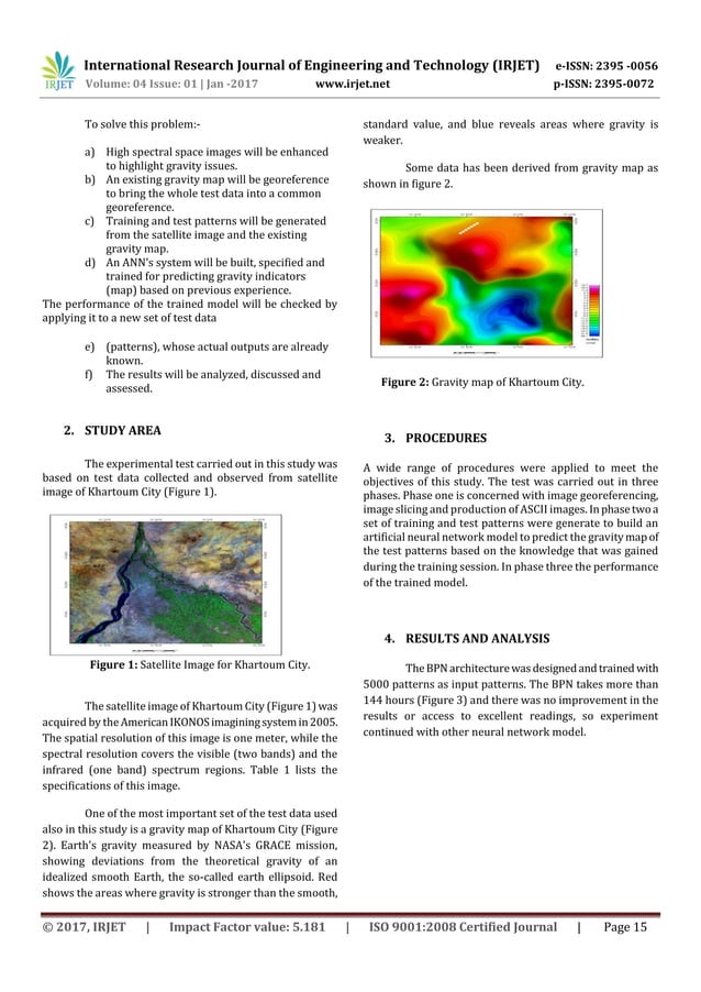 IRJET-Evaluation of the Back Propagation Neural Network for Gravity Mapping | PDF