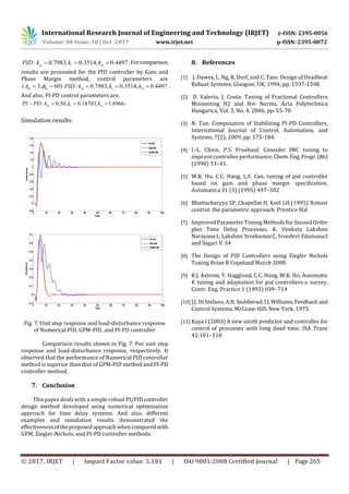 Computation of Simple Robust PI/PID Controller Design for Time-Delay Systems using Numerical ...