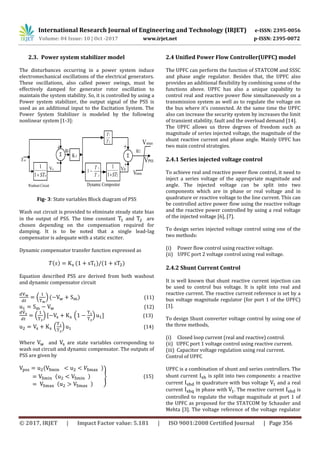 Design and Analysis of Power System Stabilizer and Unified Power Flow Controller for ...