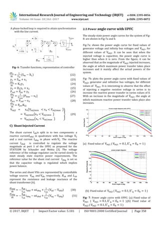 Design and Analysis of Power System Stabilizer and Unified Power Flow Controller for ...