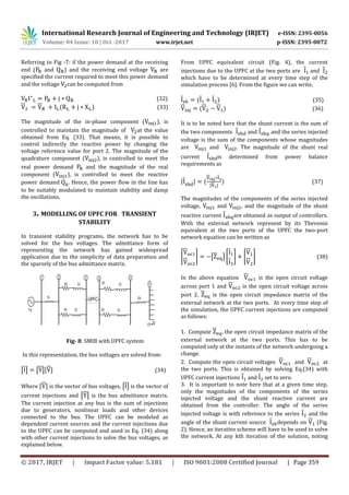 Design and Analysis of Power System Stabilizer and Unified Power Flow Controller for ...