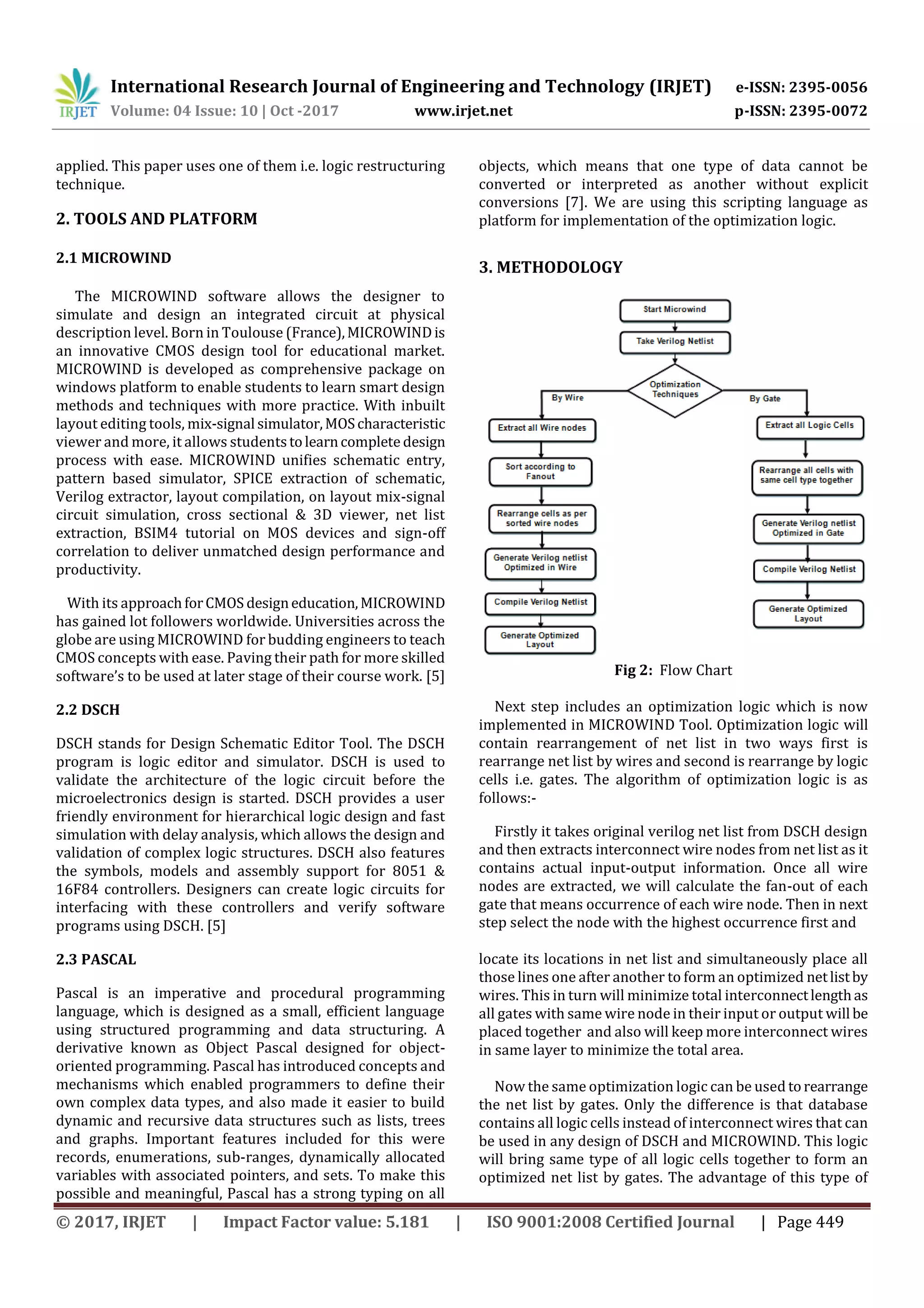 Netlist Optimization for CMOS Place and Route in MICROWIND | PDF