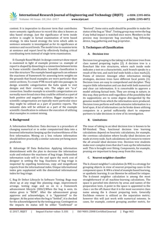 Survey on Software Data Reduction Techniques Accomplishing Bug Triage | PDF