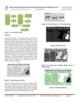 IRJET- Document Layout analysis using Inverse Support Vector Machine (I-SVM) for Hindi News ...