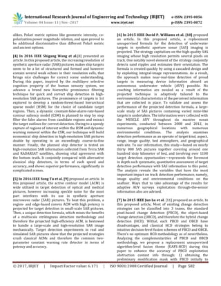 A Review on Automatic Target Recognition and Detection Image Preprocessing Approaches for SAR ...