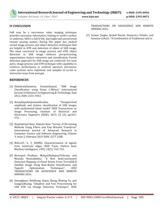 A Review on Automatic Target Recognition and Detection Image ...