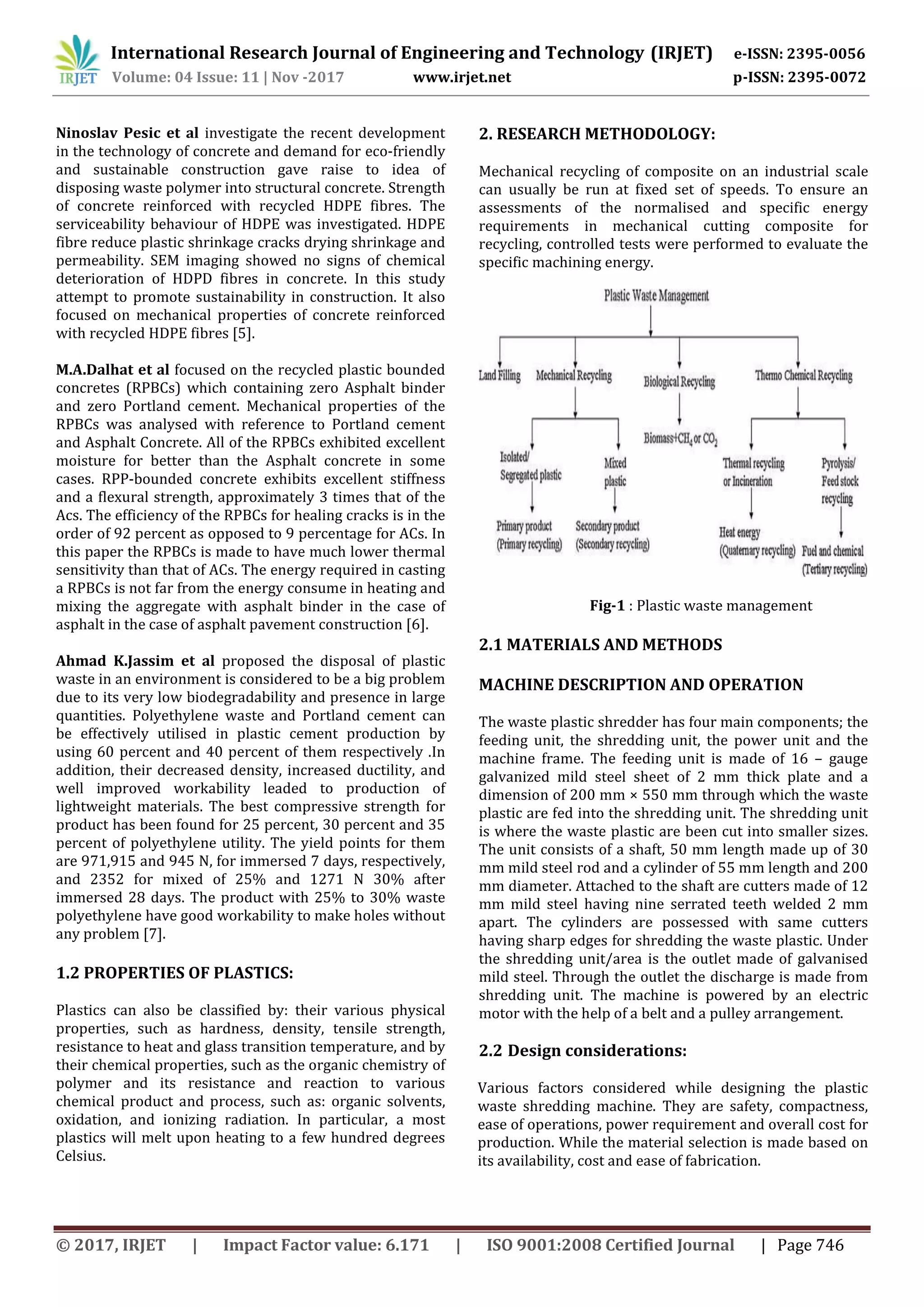 Granulator Recycling of Plastics and Glass Fiber | PDF | Environmental ...