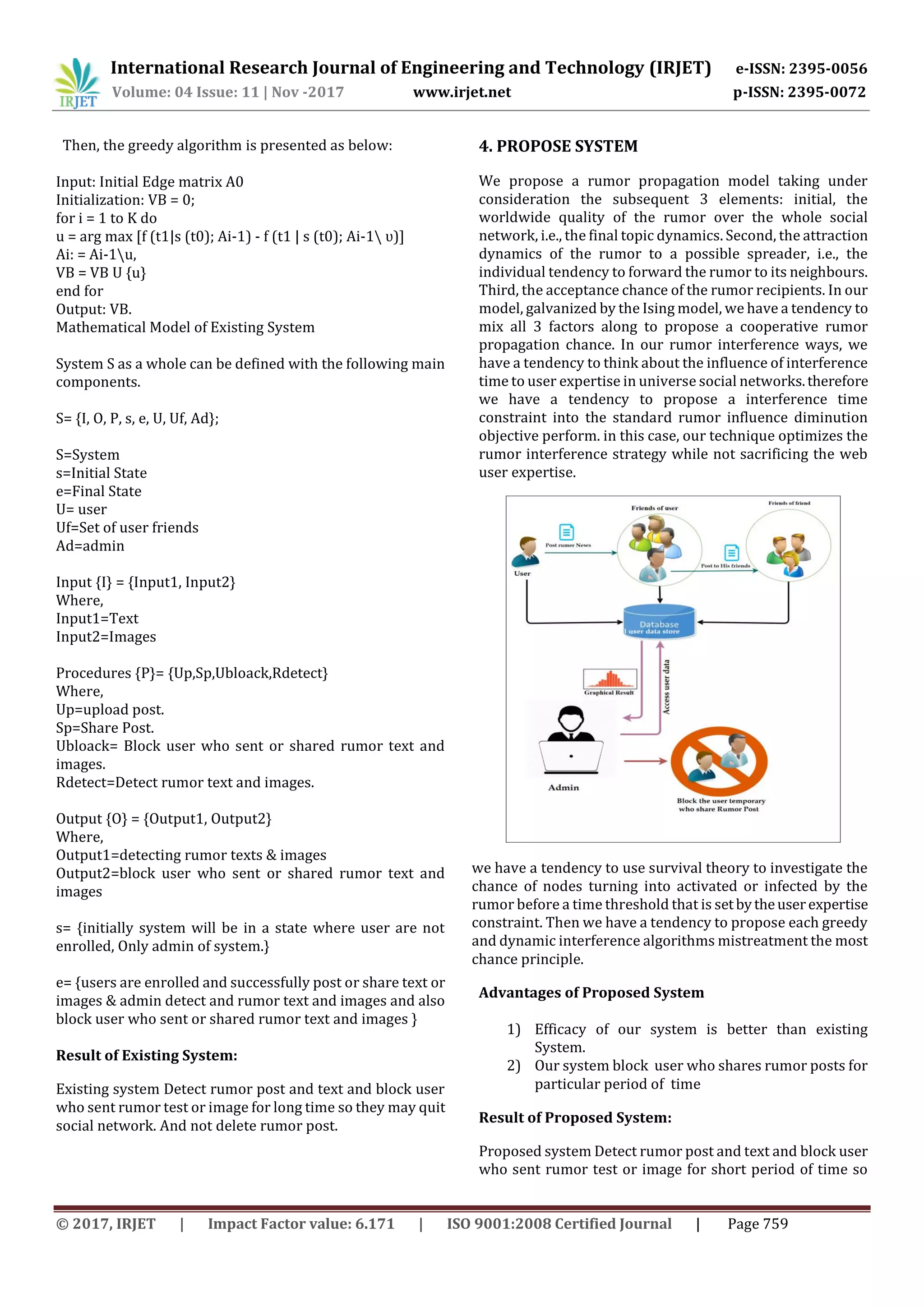 Detection and Minimization Influence of Rumor in Social Network | PDF | Social Networking | Internet