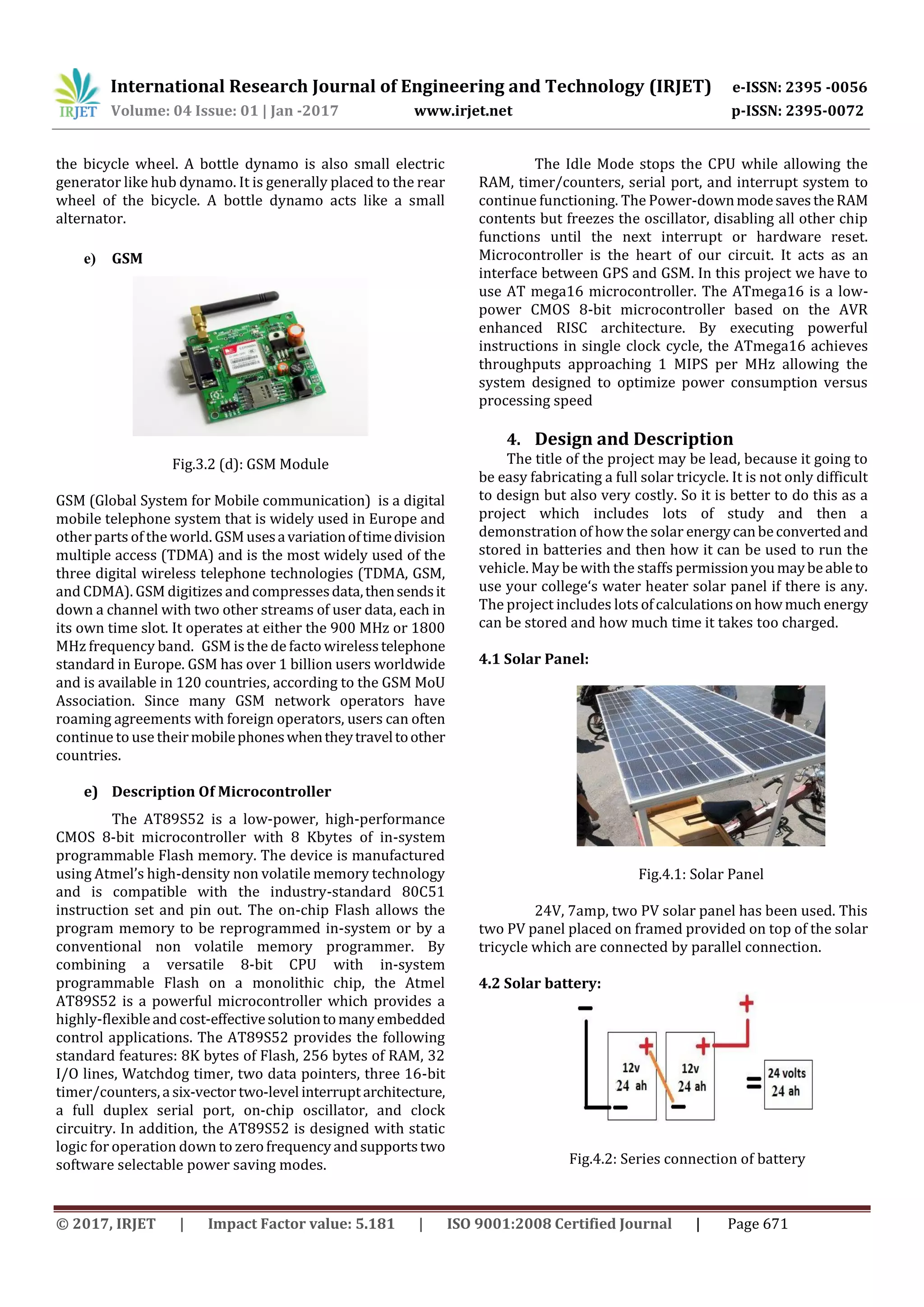 Modification Of Solar Hybrid Tricycle for Divyang People By Using ...