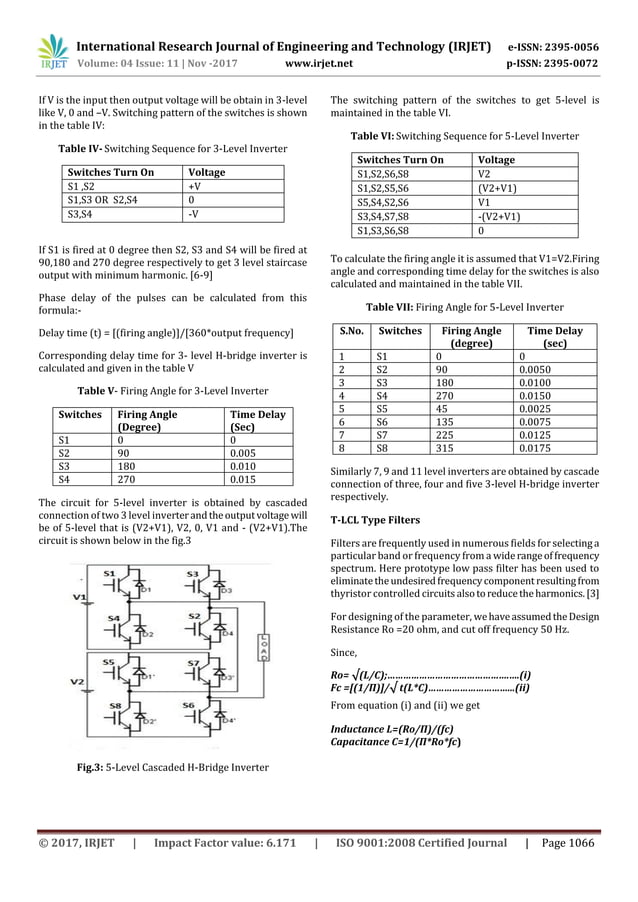 Design and Implementation of Photovoltaic Module using Multilevel Inverter and Boost Converter | PDF