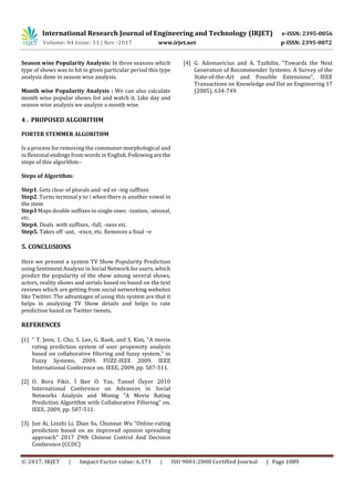 TV Show Popularity Prediction using Sentiment Analysis in Social ...