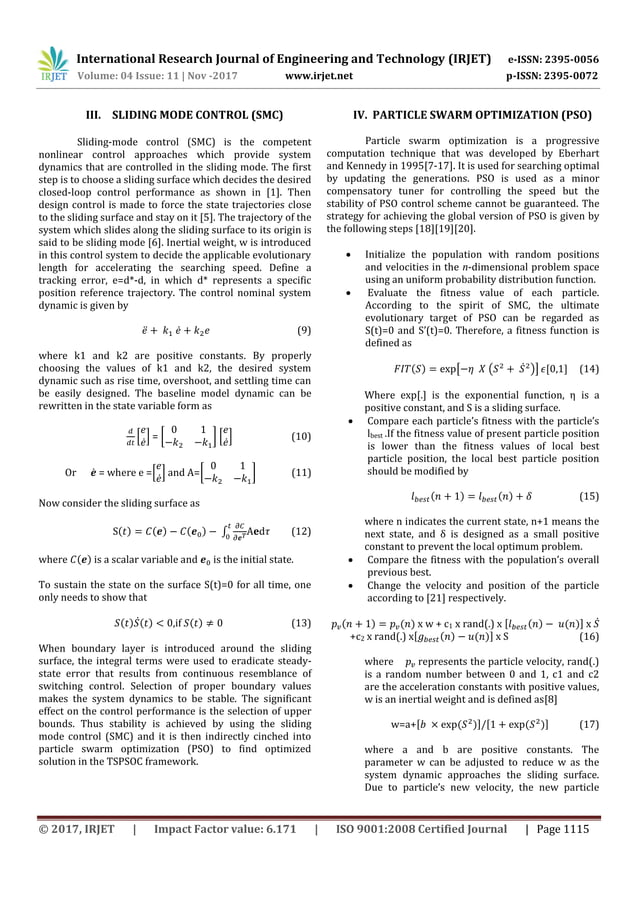 Pso And Smc Based Closed Loop V F Control Of Ac Drive Using Svpwm Pdf