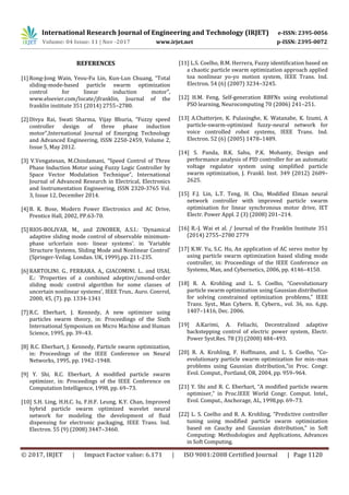 PSO and SMC based Closed Loop V/F Control of AC Drive using SVPWM | PDF