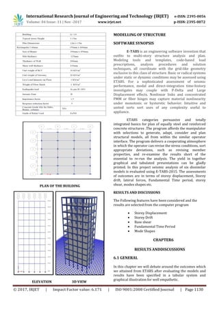 Earthquake Analysis of Multi-Storied Buildings with Floating Columns | PDF