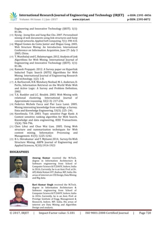 A Study on Web Structure Mining | PDF