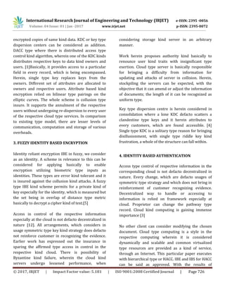 Secure Multi Authority Data Access Control System in Cloud Computing | PDF