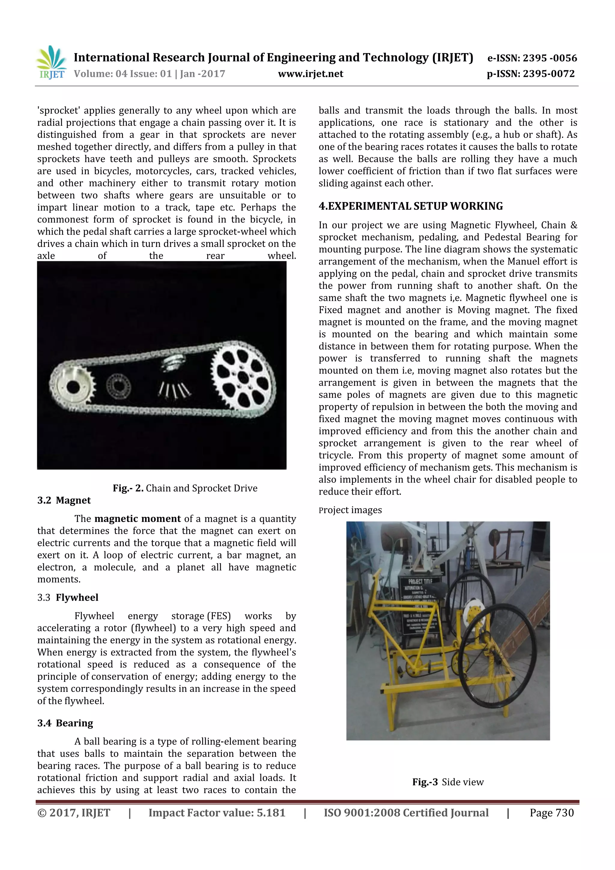 Manufacturing And Development Of Tricycle Drive | PDF