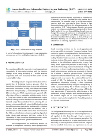 Cloud Based Virtual Organization | PDF | Cloud Computing | Internet