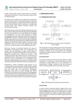 Cycling Management using IoT – Keeping Track of Fitness Regime and Fall Detection | PDF