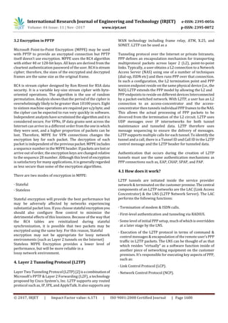 Review on Protocols of Virtual Private Network | PDF