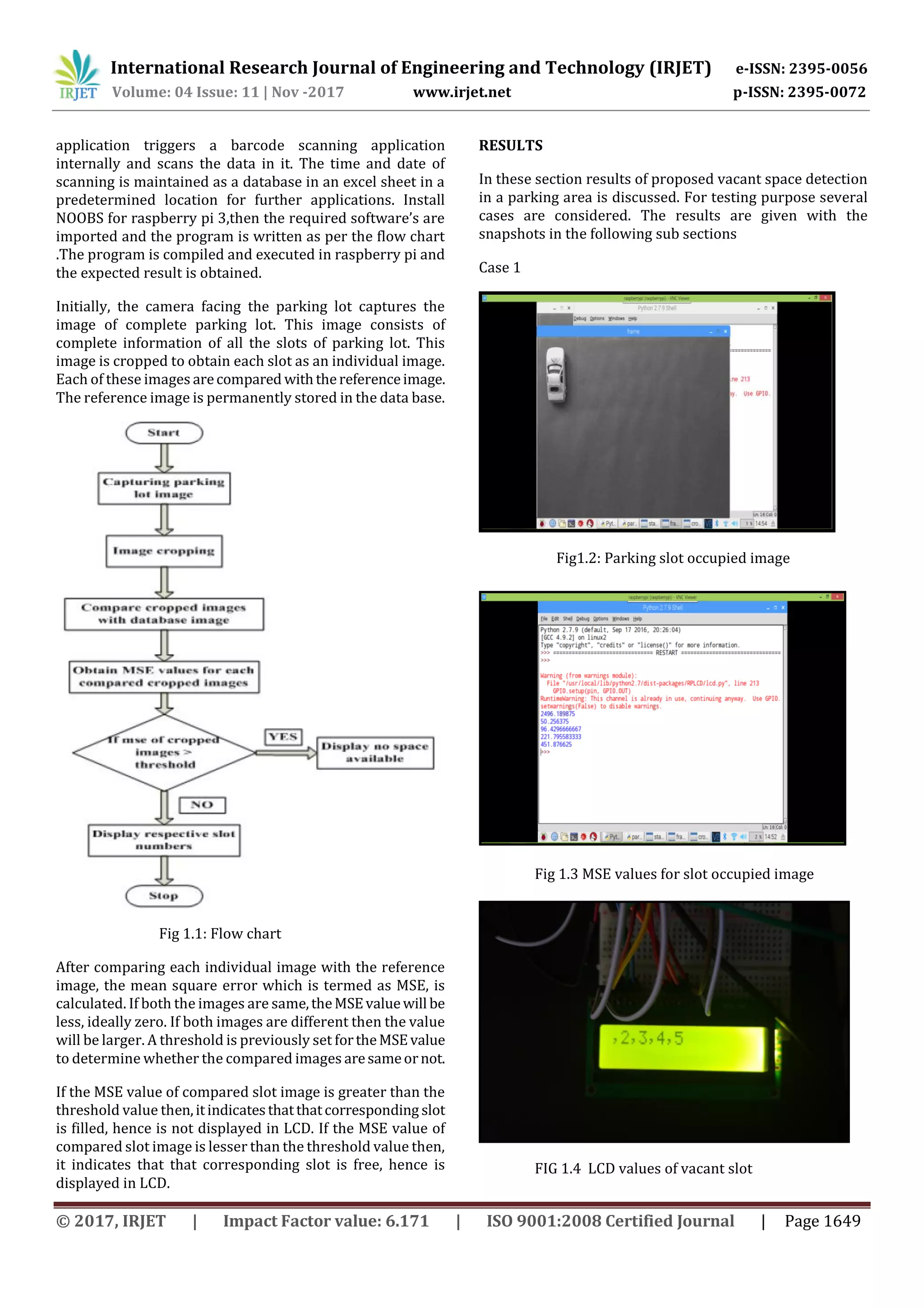 Barcode Based Parking Management System | PDF