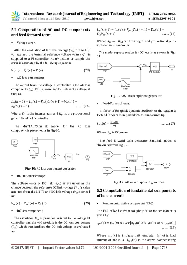 Modeling of Hysteresis Current Control Technique for Three Phase PV ...