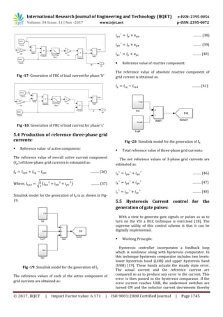 Modeling of Hysteresis Current Control Technique for Three Phase PV ...