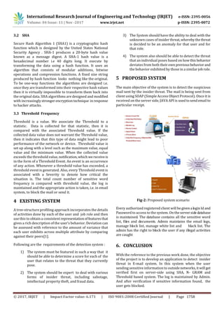 Automatic Insider Threat Detection in E-mail System using N-gram Technique | PDF | Information ...
