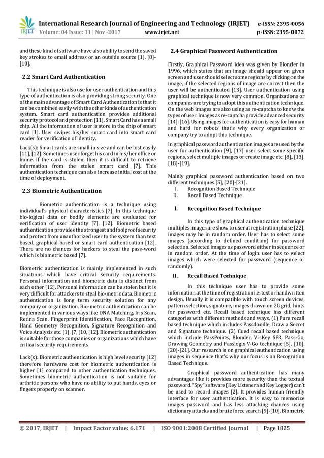 Graphical Password Authentication Using Images Sequence Pdf