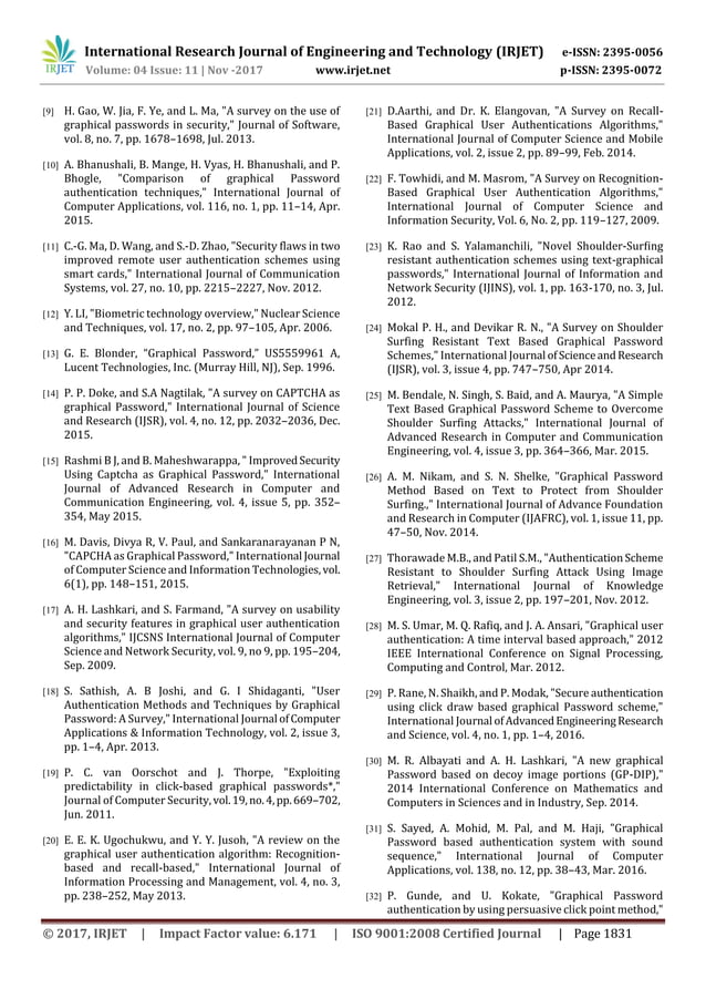 Graphical Password Authentication using Images Sequence | PDF