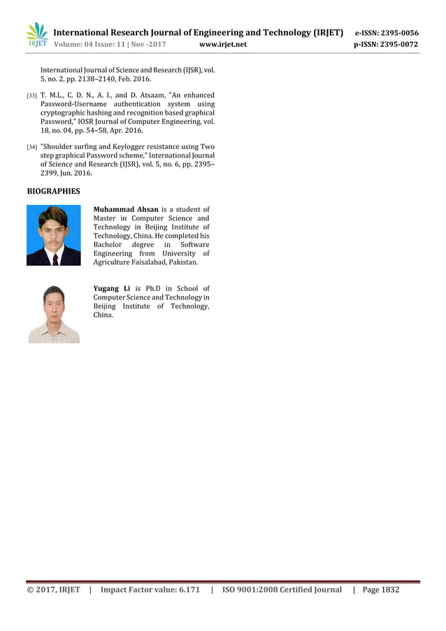 Graphical Password Authentication using Images Sequence | PDF