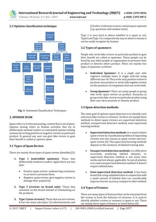 Opinion Mining and Opinion Spam Detection | PDF