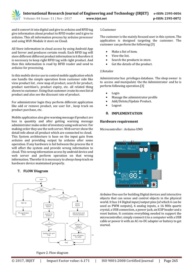 Smart Retailing using IOT | PDF