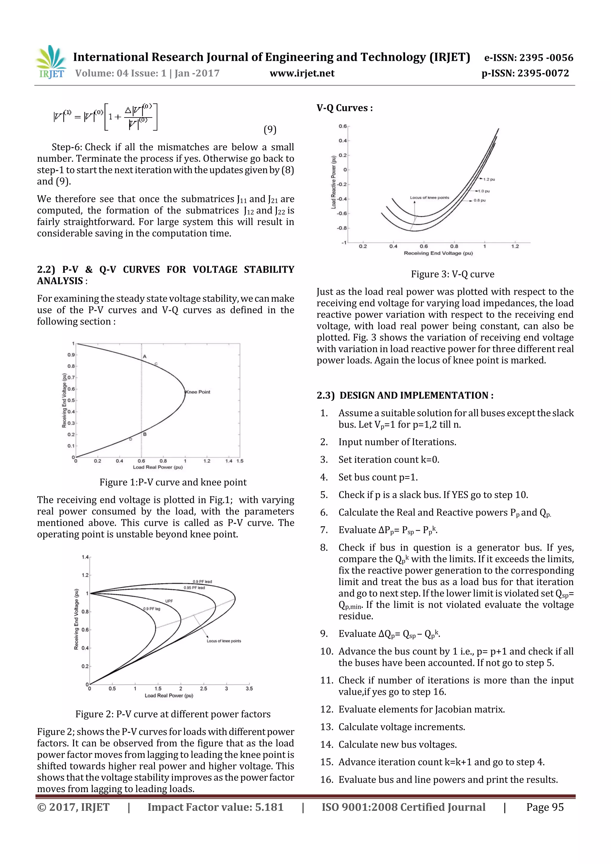 IRJET-Power Flow & Voltage Stability Analysis using MATLAB | PDF