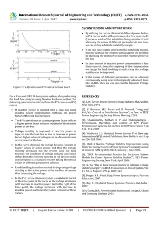 Power Flow & Voltage Stability Analysis using MATLAB | PDF