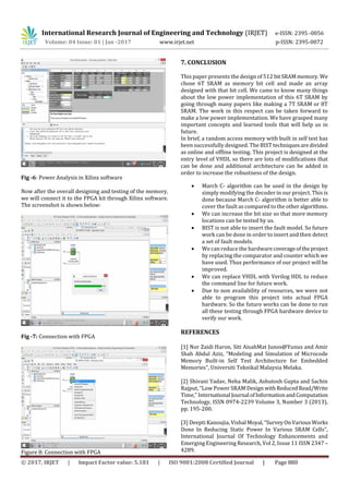 Performance Analysis, Designing and Testing 512 Bit Sram Memory Chip ...