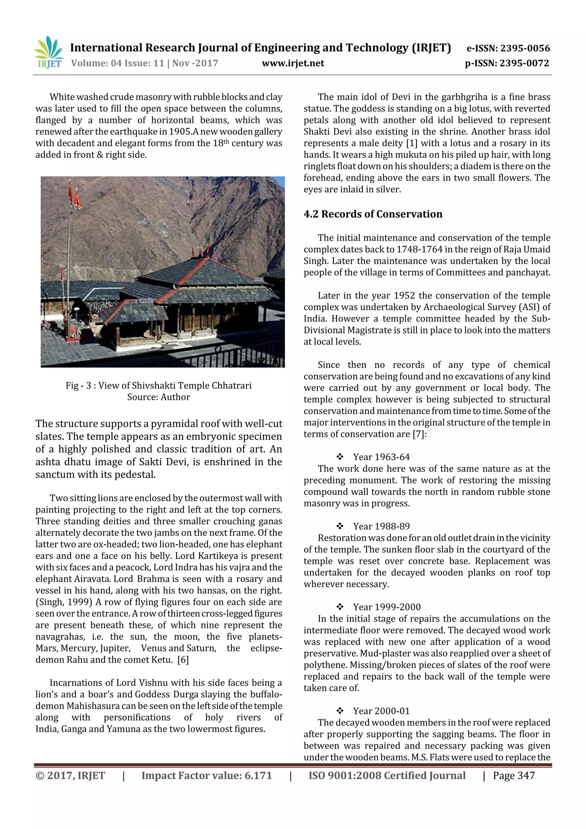 Sustainable Development through Conservation of Vernacular Heritage | PDF