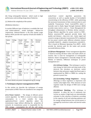 Power Management in Wireless Sensor Network | PDF