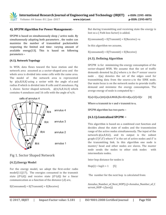 Power Management in Wireless Sensor Network | PDF