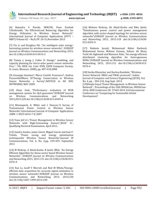 Power Management in Wireless Sensor Network | PDF