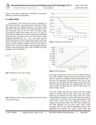 A Fault Tolerant Approach to Enhances Wsn Lifetime in Star Topology | PDF