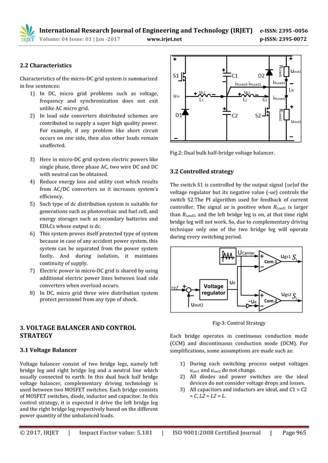 Voltage Balancing in Solar Based Dc Micro-Grid System | PDF
