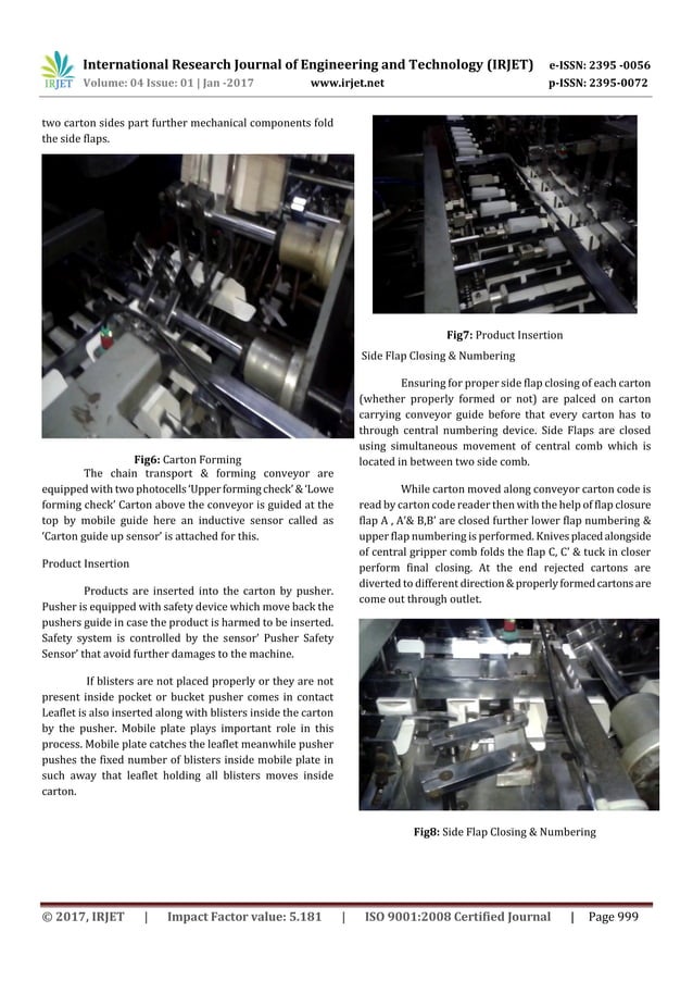 Implementation of Customised SCADA for Cartoner Packaging machine for ...