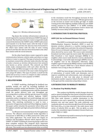 Comparative Analysis of Mobility Models Using Routing Protocol for Vehicular Ad-Hoc Network ...