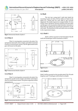 Design and Development of Gear Test Rig | PDF
