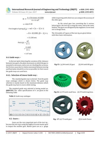 Design and Development of Gear Test Rig | PDF