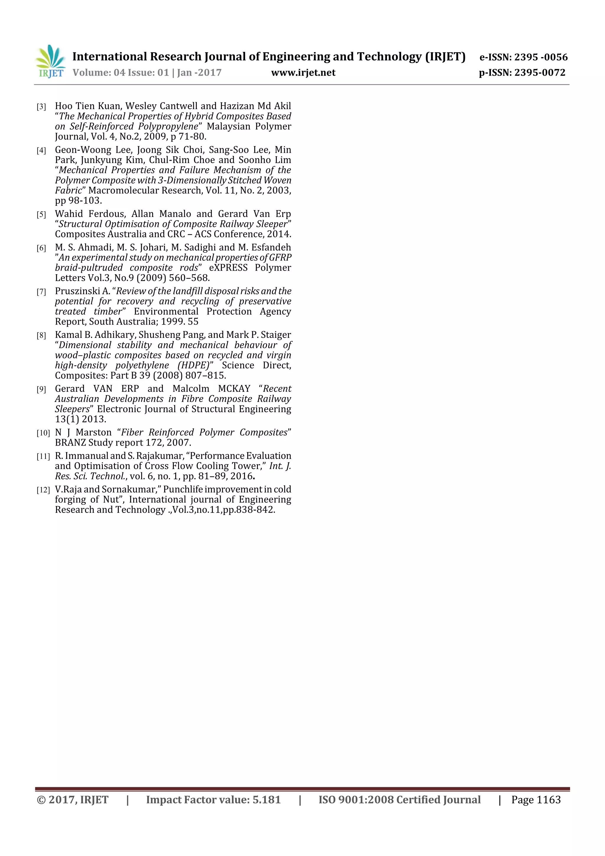 Fabrication and Hardness Examination of Recycled Plastic Composite With ...