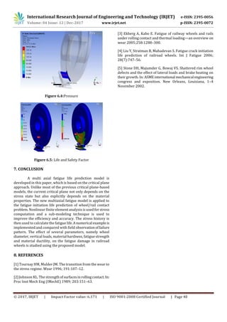 Design & Analysis of Rail Wheel Failure | PDF